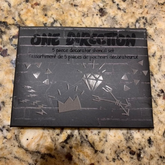 1D | Makeup | One Direction Five Piece Stencil Set | Poshmark